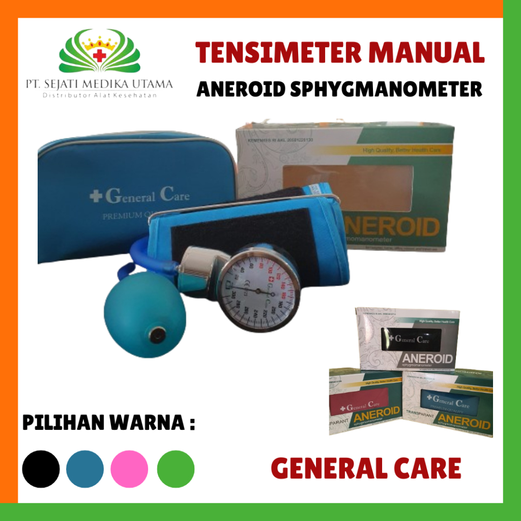 Jual Tensimeter Manual/Tensimeter aneroid/Tensimeter jarum/alat cek ...