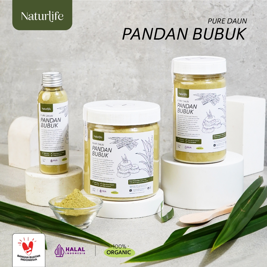 Jual DAUN PANDAN MURNI TANPA CAMPURAN 100% ORIGINAL 50G 150G 250G ...