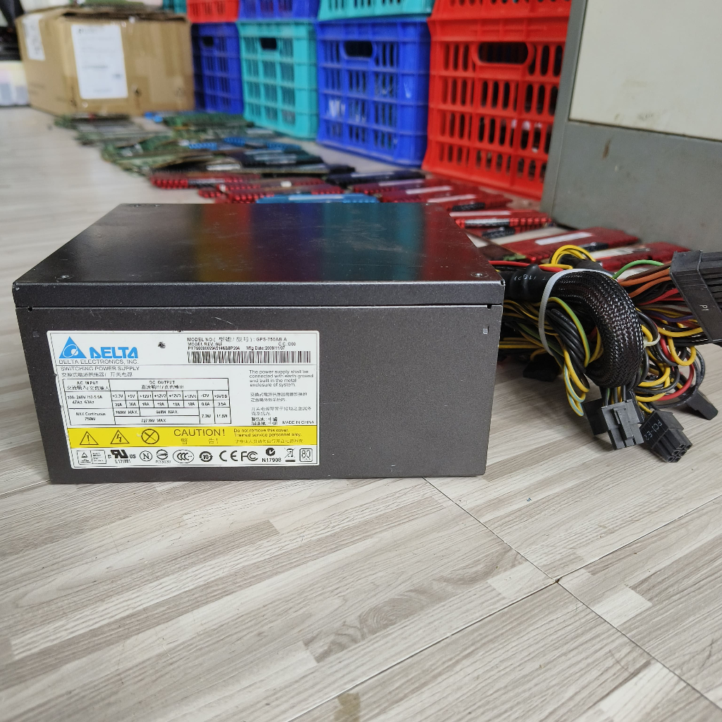Jual PSU GAMING ELECTRONICS DELTA 750W 80+ PLUS | Shopee Indonesia