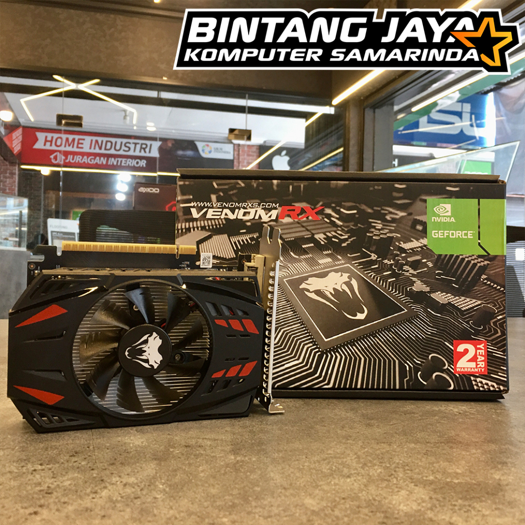 Jual VGA VenomRX NVIDIA GTX 750 Ti 4GB GDDR5 HDMI DVI VGA | Shopee Indonesia