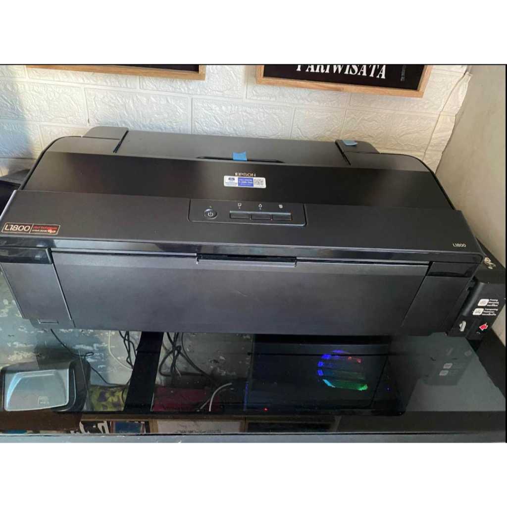 Jual PRINTER EPSON L1800 UKURAN A3 A4 6 WARNA | Shopee Indonesia