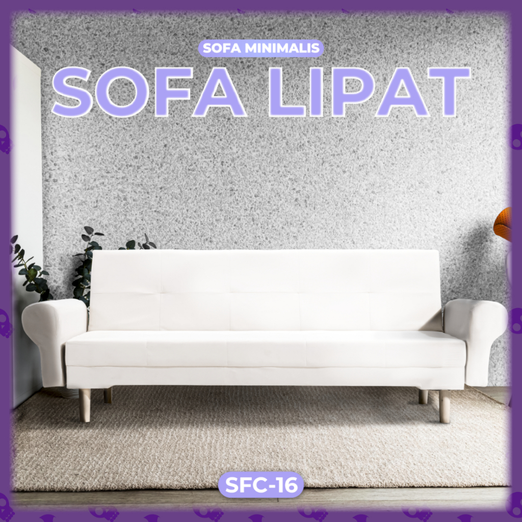 Jual Sofa Bed SFC-16 Lipat Sofa Kasur Sofa Santai Sofa Kekinian Multifungsi DS88 | Shopee Indonesia