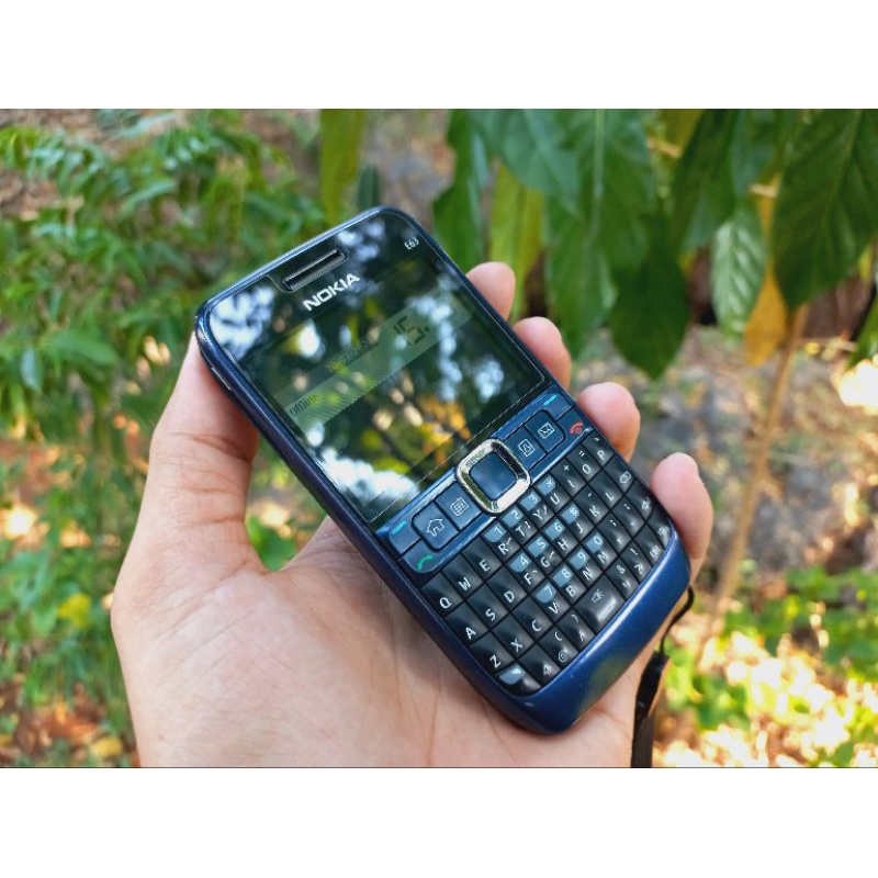 Jual NOKIA E63 Ultramarine Blue FULSET MULUS & SEGEL Normal Jaya | Shopee Indonesia
