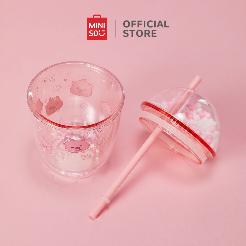 Jual Miniso x ZANMANG Loopy Collection Cangkir Minum Jerami Tumbler ...