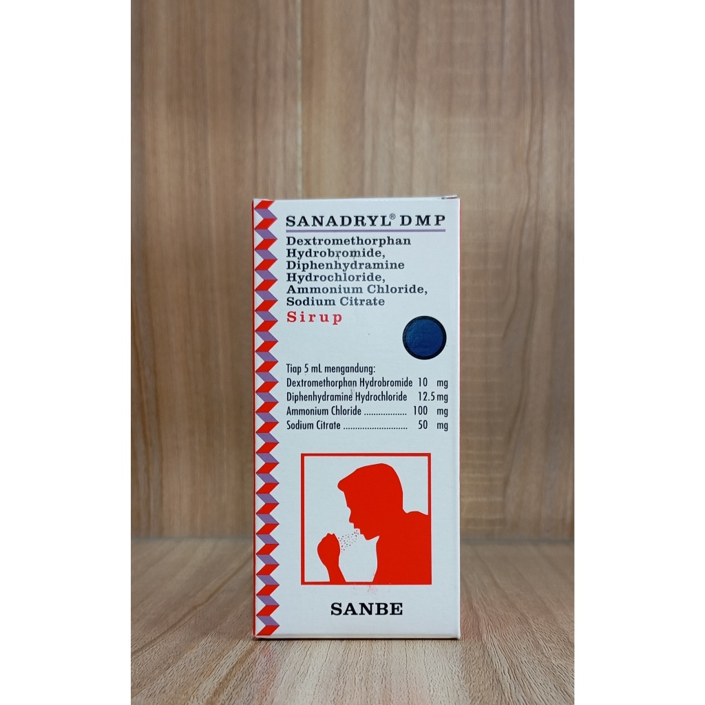Jual Sanadryl Dmp Obat Batuk Sirup (120 ml) | Shopee Indonesia