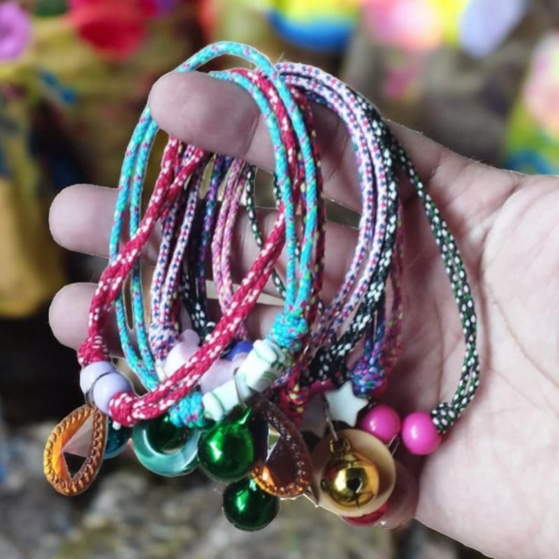 Jual kalung kucing tali prusik liontin plus lonceng 14 mm | Shopee ...