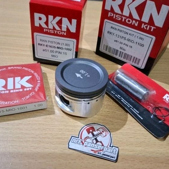 Jual PISTON KIT SEHER SET RING YAMAHA MIO SPORTY SMILE/GARNIS NOUVO Z ...