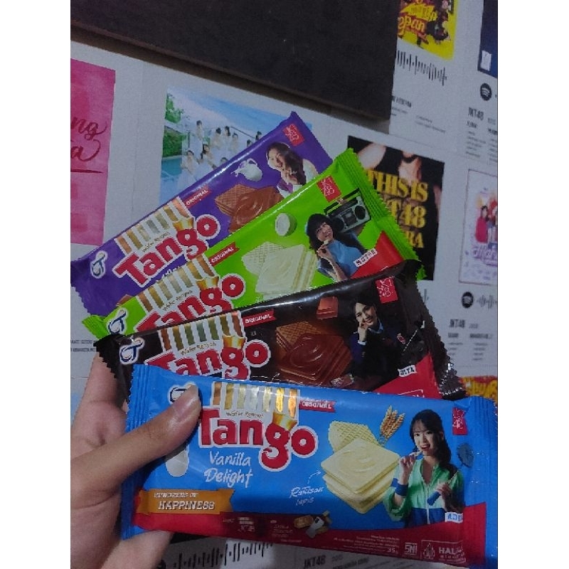 Jual Tango x JKT48 rasa chocolate BELI 10 PCS DAPAT 1 PHOTOCARD TANGO X ...