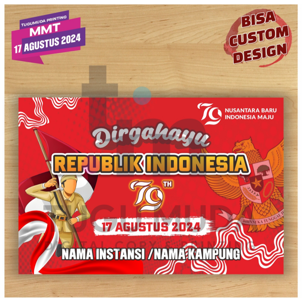 Jual Cetak Spanduk|Banner|MMT - MALAM TIRAKATAN - 17 AGUSTUS 1945 - HUT ...