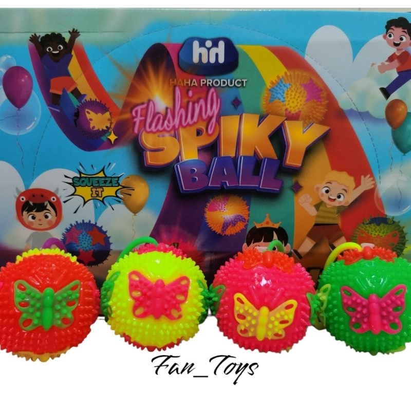 Jual Mainan Anak Cit Cit Bola Kupu-Kupu / Bola Kupu-Kupu Lampu Motif ...