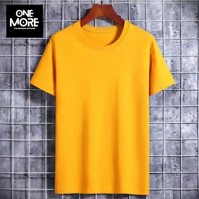 Jual KAOS POLOS DEWASA/KAOS KUNING MUSTARD/KUNING BUSUK | Shopee Indonesia
