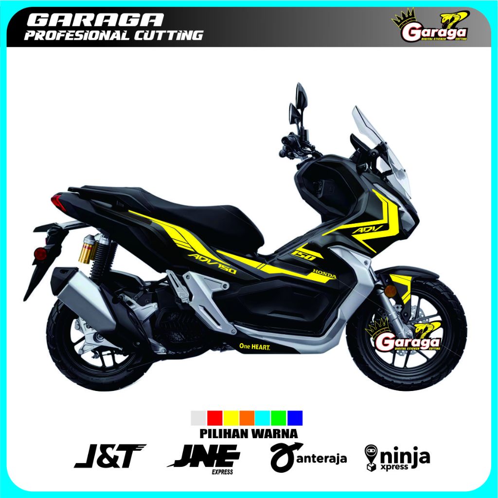 Jual STIKER CUTING STICKER BODY HONDA ADV 150 | Shopee Indonesia