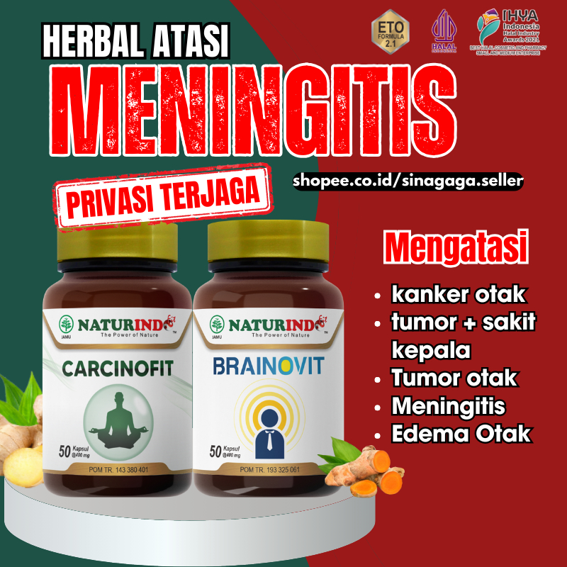 Jual Obat Herbal Kanker RADANG SELAPUT OTAK MENINGITIS Tumor Jinak ...