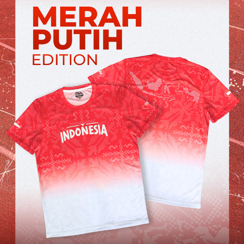 Jual JERSEY MERAH PUTIH 2024 - PIXEL | Shopee Indonesia
