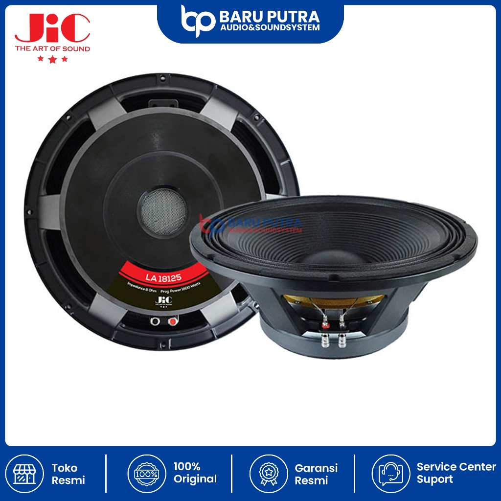 Jual Speaker Komponen JIC LA 18125 18Inch / Speaker Component 18" LA-18125 | Shopee Indonesia