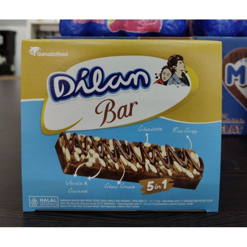 Jual DILAN BAR ISI 12 PCS RASA COKLAT | Shopee Indonesia