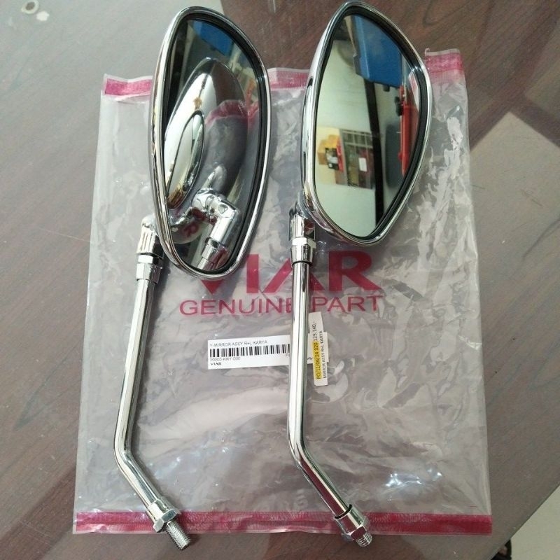 Jual Spion Viar Karya Roda3 Ulir Kanan Mirror Assy Original Viar Shopee Indonesia
