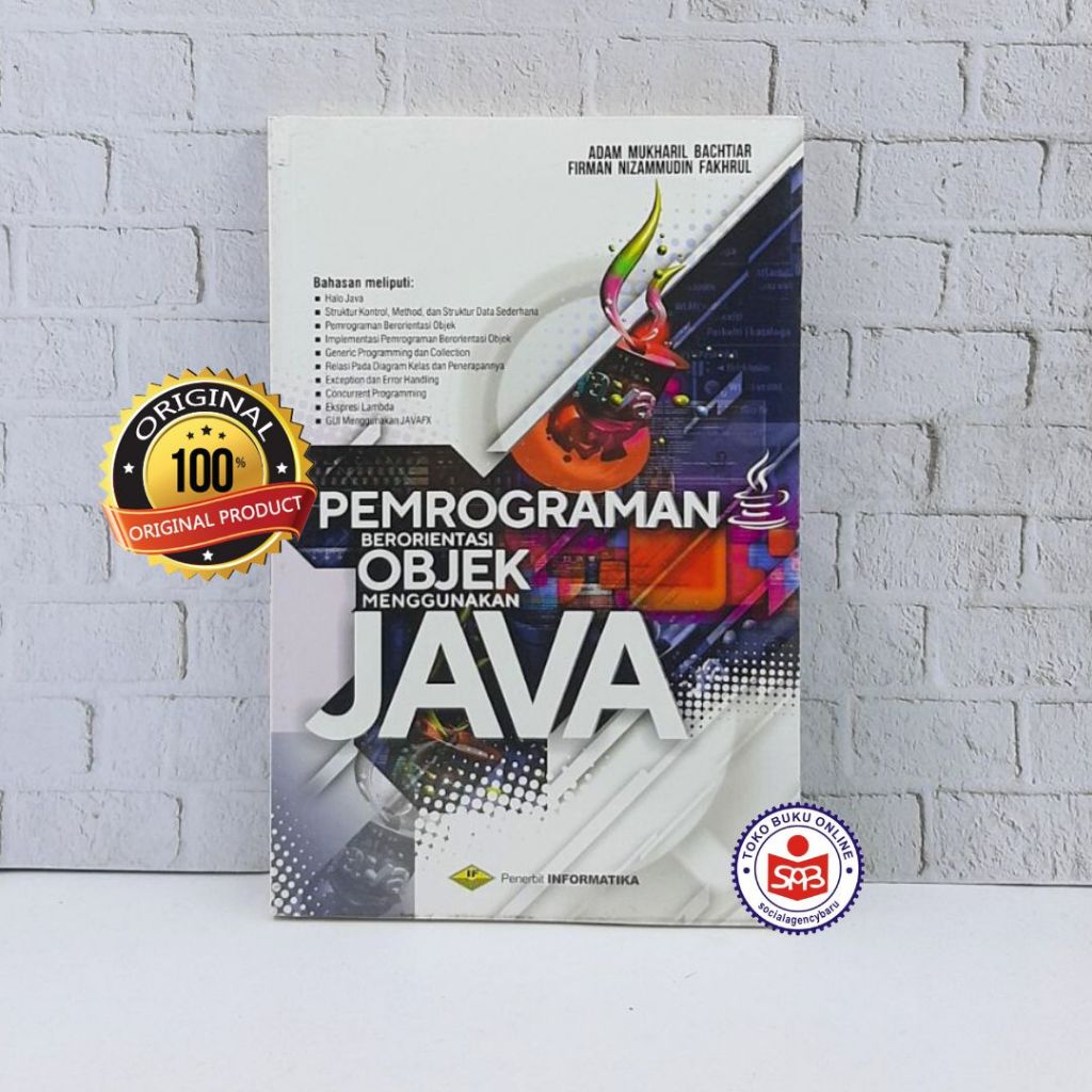 Jual Pemrograman Berorientasi Objek Menggunakan Java - Adam Mukharil ...
