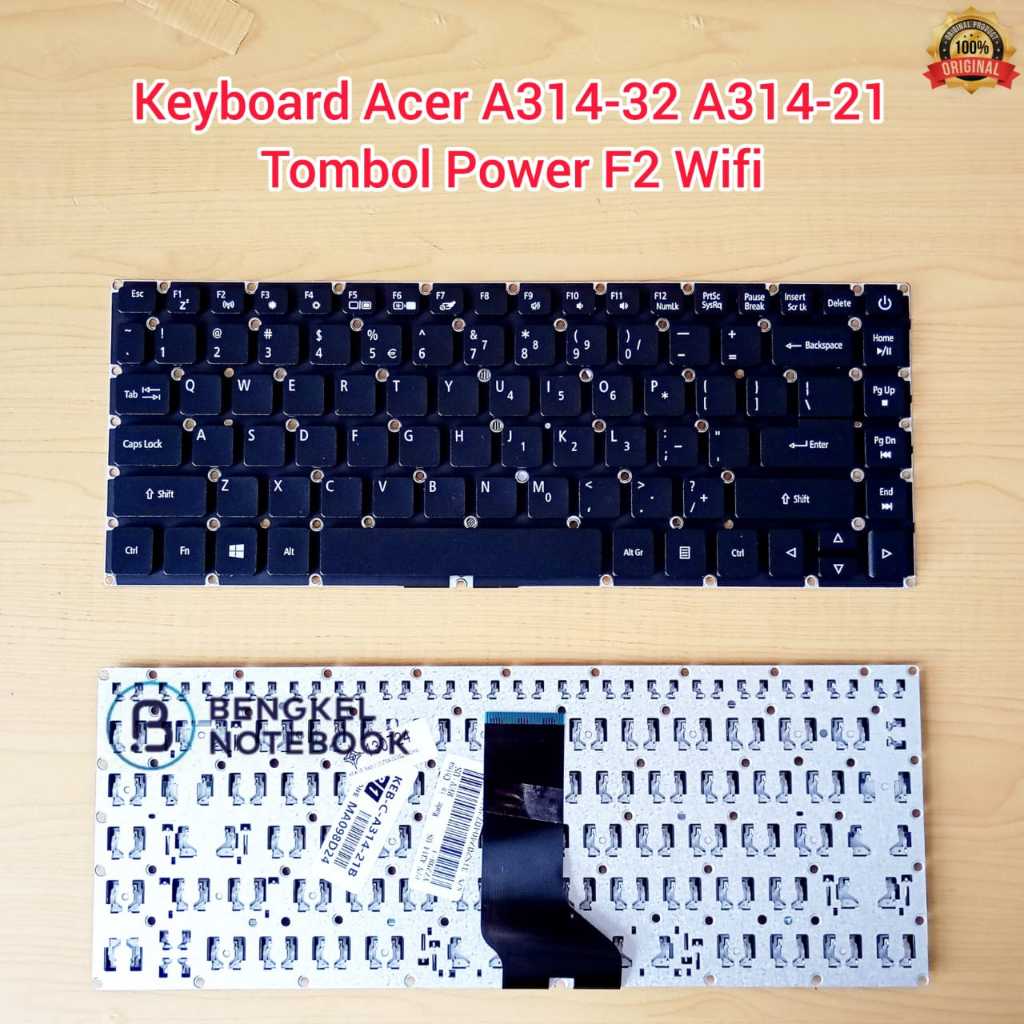 Jual Keyboard ACER A314-32 A314-21 Tombol Power F2 WIFI | Shopee Indonesia