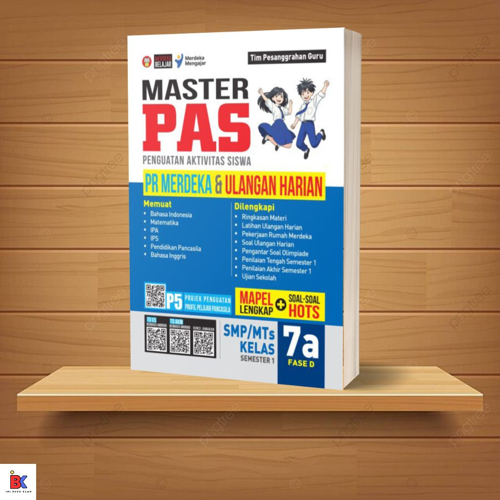 Jual Buku Master PAS SMP/MTs Kelas 7 Semester 1 Buku PR dan Ulangan ...
