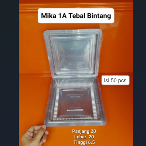 Jual MIKA 1-A TEBAL BINTANG / MIKA 1A / MIKA BESAR TEBAL ISI 50 PCS ...