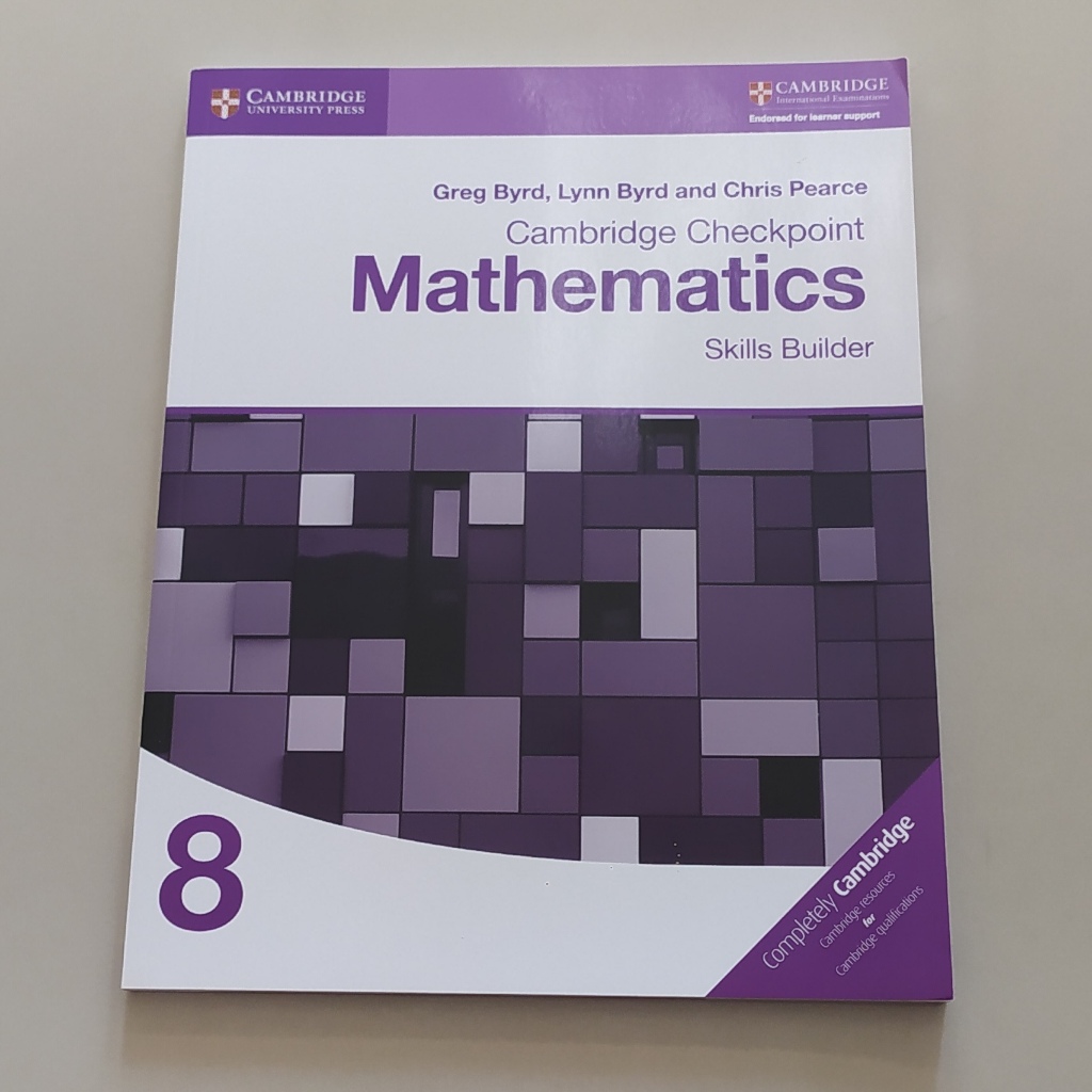 Jual Buku Matematika Cambridge Checkpoint Mathematics Skill Builder 8 ...