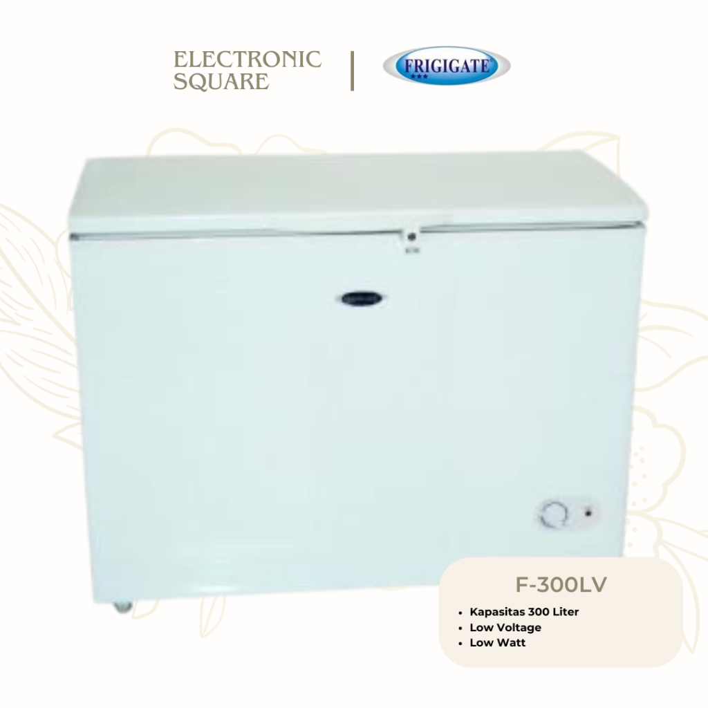 Jual Chest Freezer FRIGIGATE F-300LV / F300LV Kapasitas 300 Liter ...