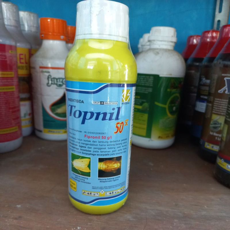 Jual insektisida TOPNIL 500ML. bahan aktif fipronil 50g/l | Shopee ...