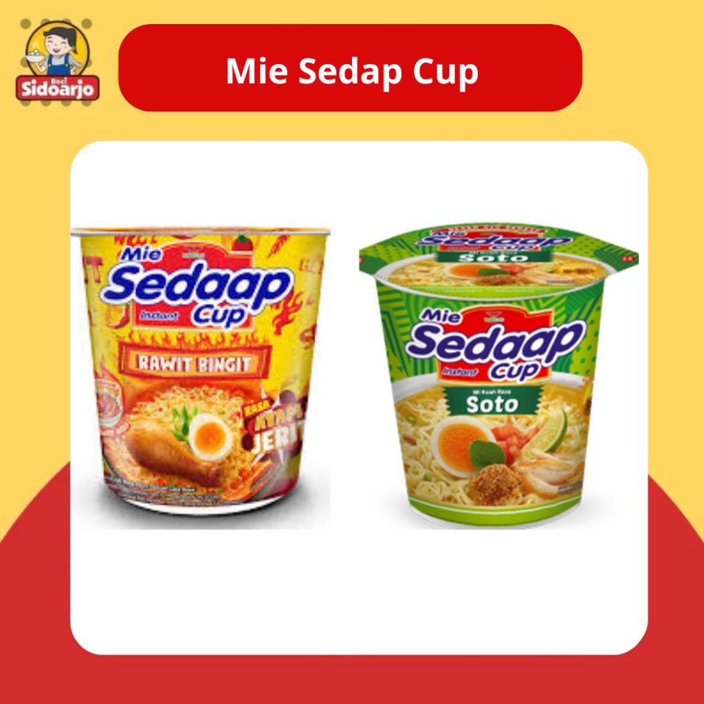 Jual Mie Sedap Cup Siap Saji - Mi Sedap Cup | Shopee Indonesia