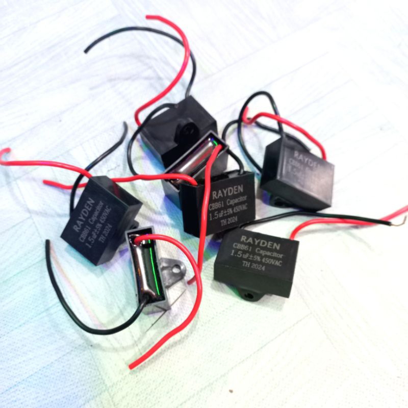 Jual Capasitor Kotak 1,2uf 1,5uf 1,8uf Kapasitor Kipas Angin Pompa Air | Shopee Indonesia