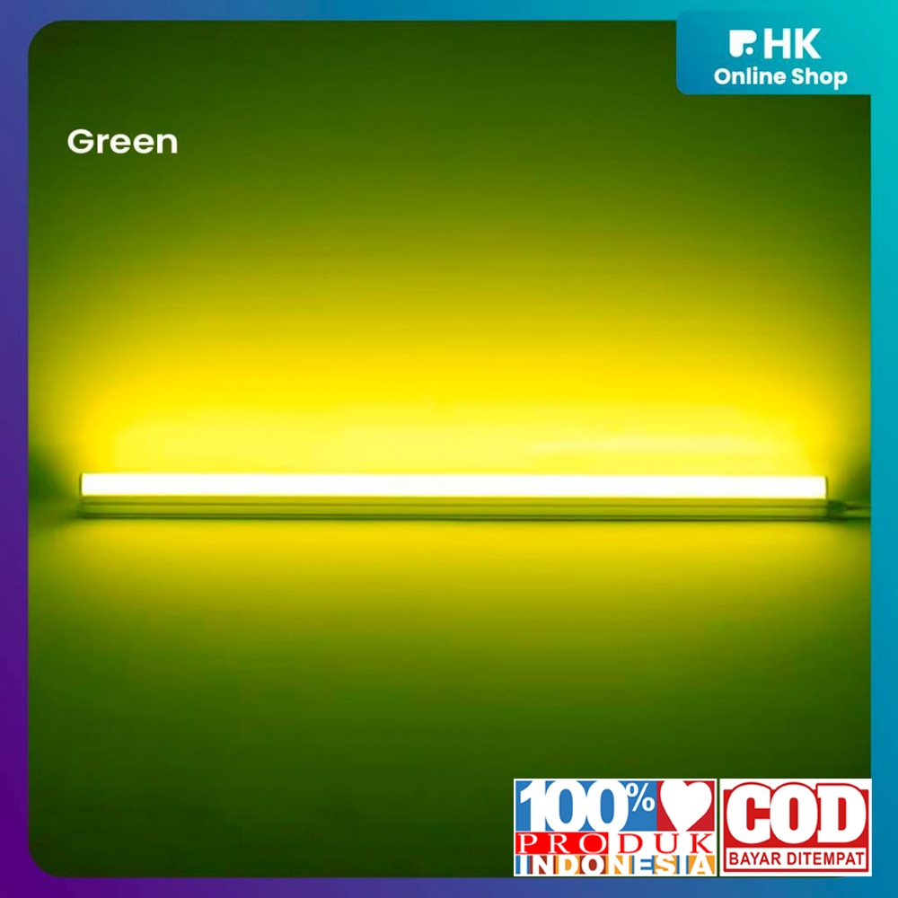 Jual HK-Lampu TL Neon / Lampu T5 LED 30cm 60cm Warna Warni | Shopee ...