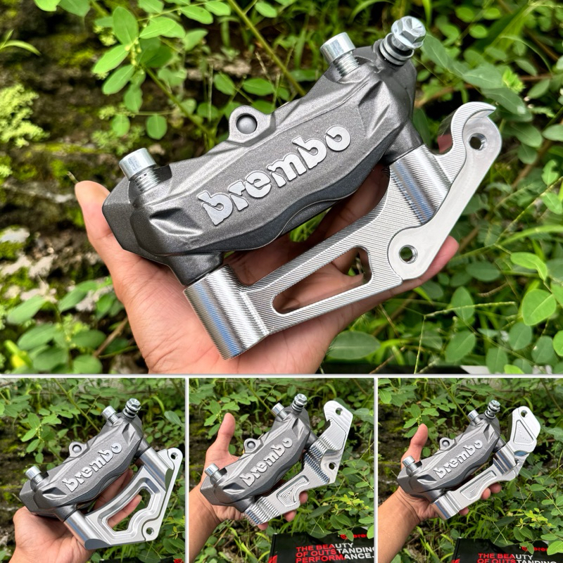 Jual Kaliper 4 Piston M432 GP Set Breket Ukuran Disc 300 & 320 mm PNP Ninja R RR SS Serpico Mega ...