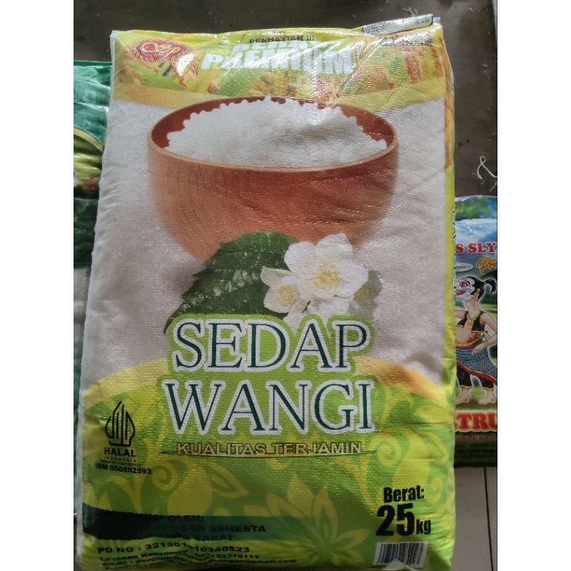 Jual Beras Premium Sedap Wangi 25kg | Shopee Indonesia