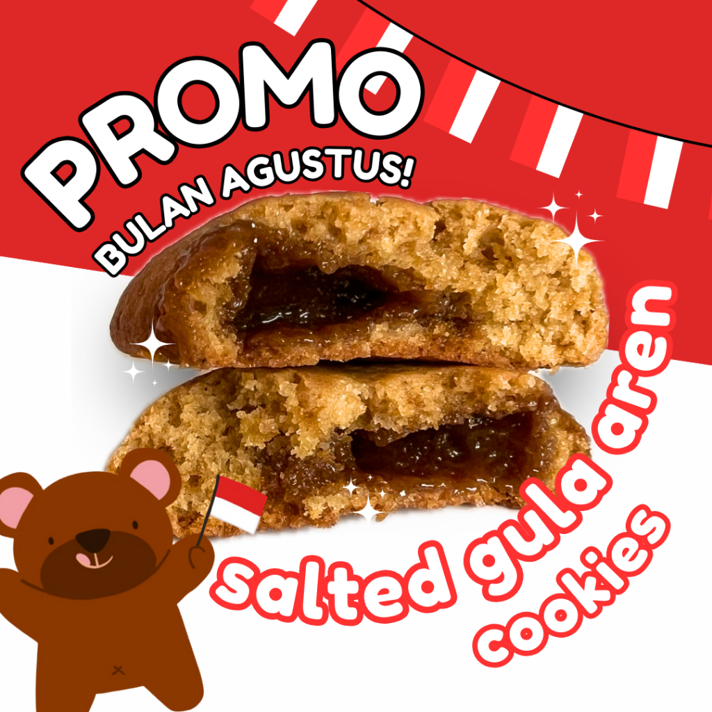Jual PROMO! RASA SPESIAL Honeybear Bakery Soft Baked Cookies Kue Kering ...