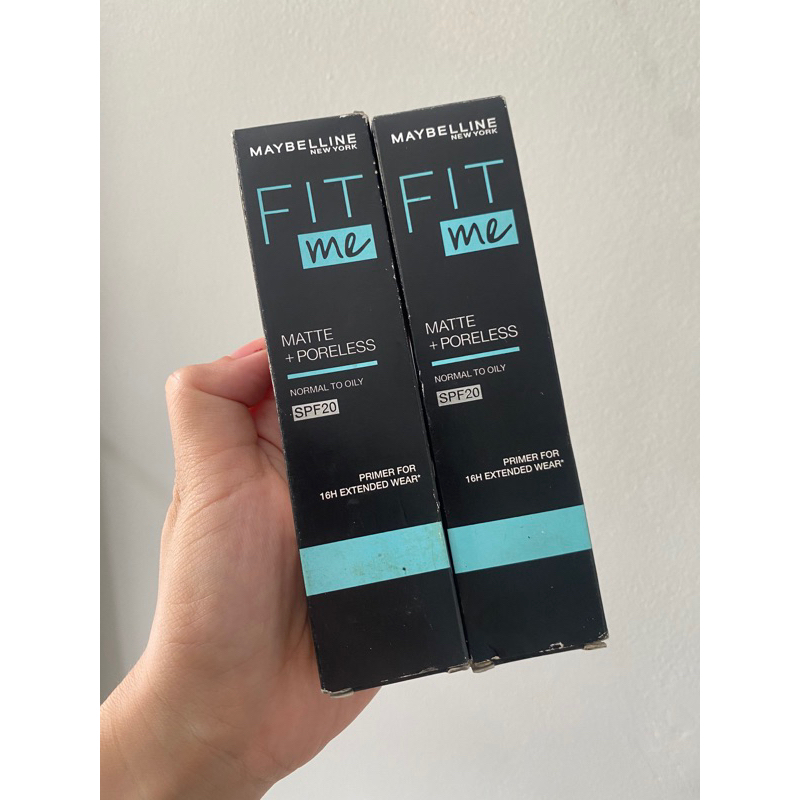 Jual Maybelline Fit Me Matte and Poreless SPF 20 Primer | Shopee Indonesia