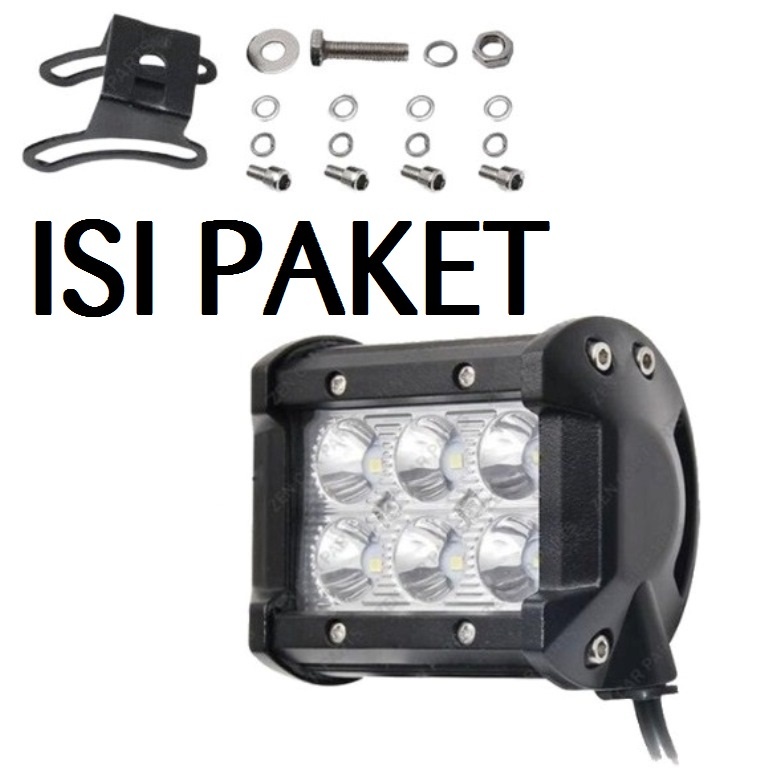 Jual KUL 6F LED 6 MATA KOTAK BESAR Led 6 Mata Kotak Besar 12V 24V 6 ...