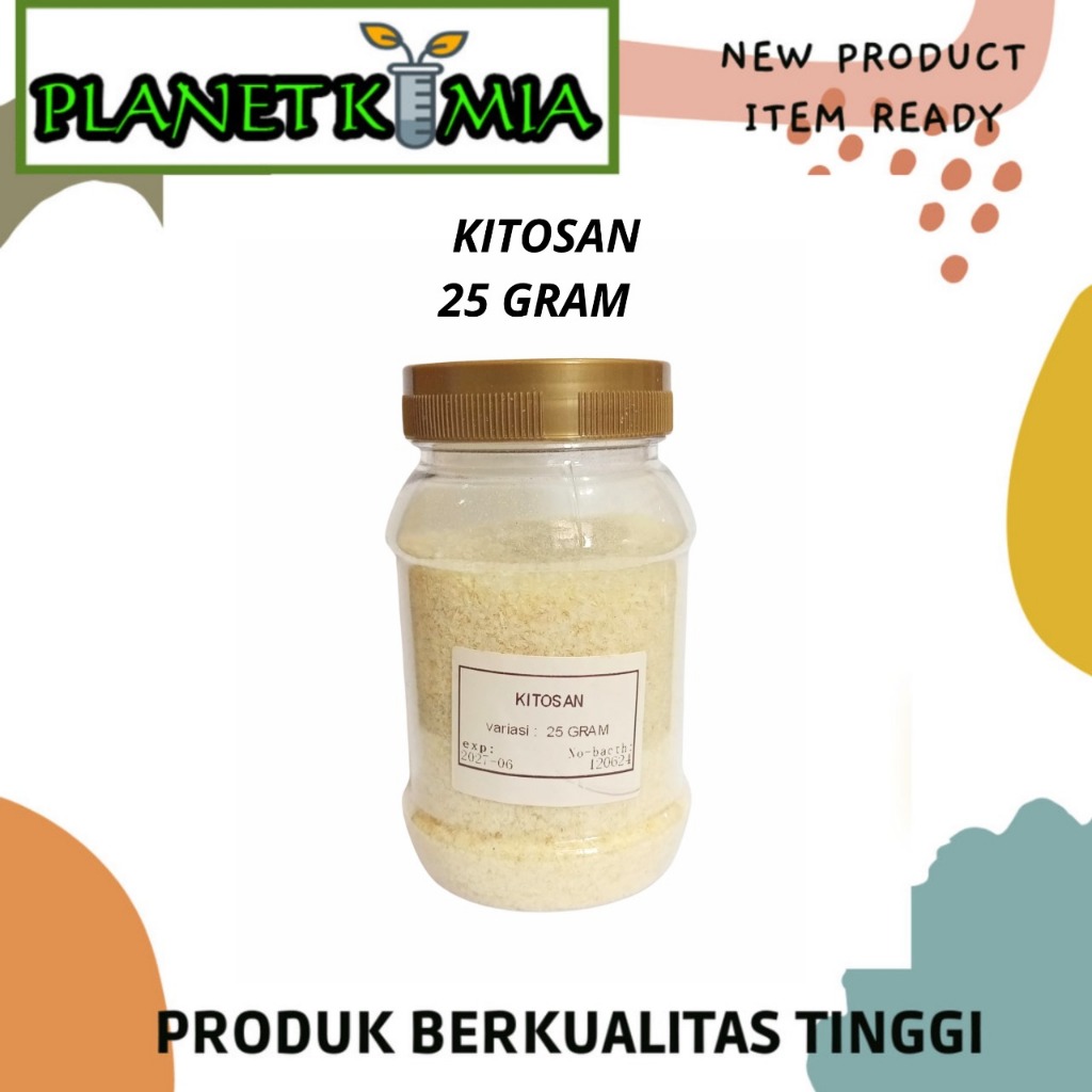 Jual Kitosan Powder 25 Gram Best Quality | Shopee Indonesia