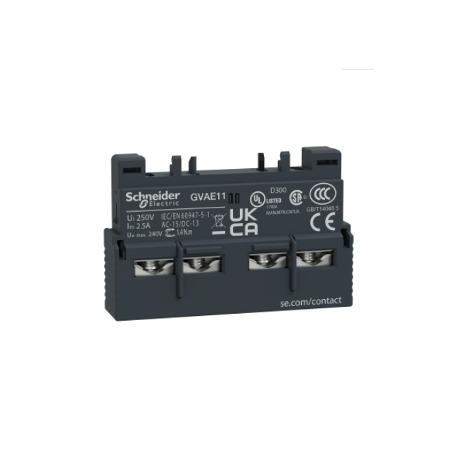 Jual Schneider GVAE11 TeSys GV2 GV3 auxiliary contact 1NO 1NC | Shopee ...