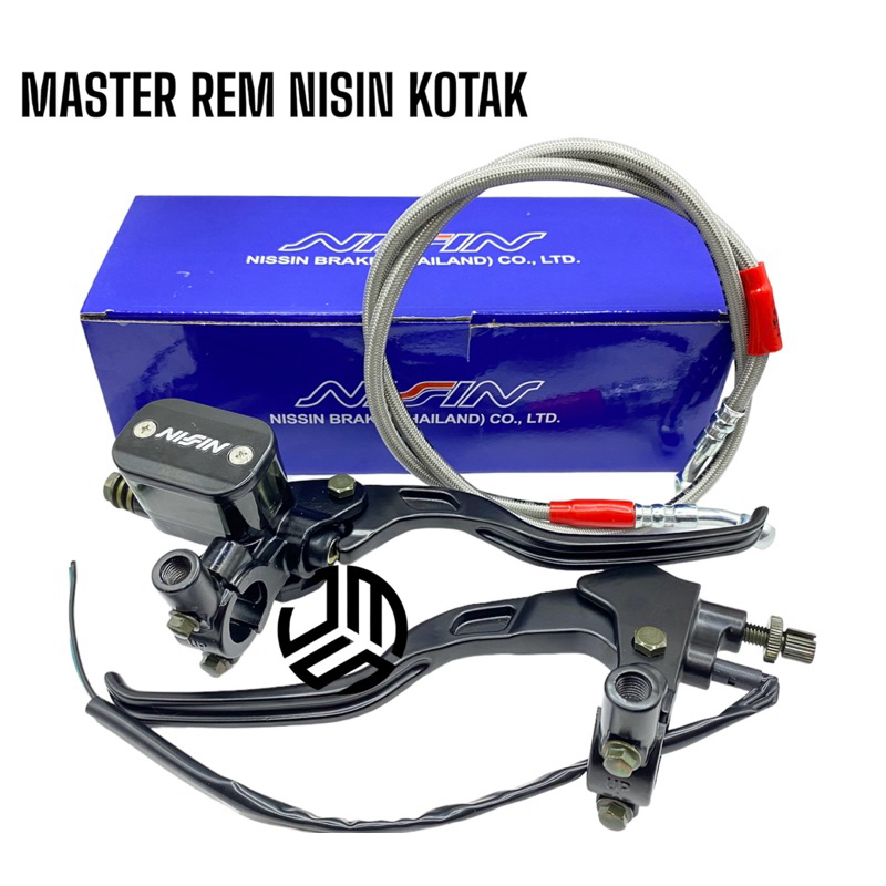 Jual PROMO MASTER REM SET KANAN KIRI TABUNG KOTAK TABUNG KACA HITAM ...