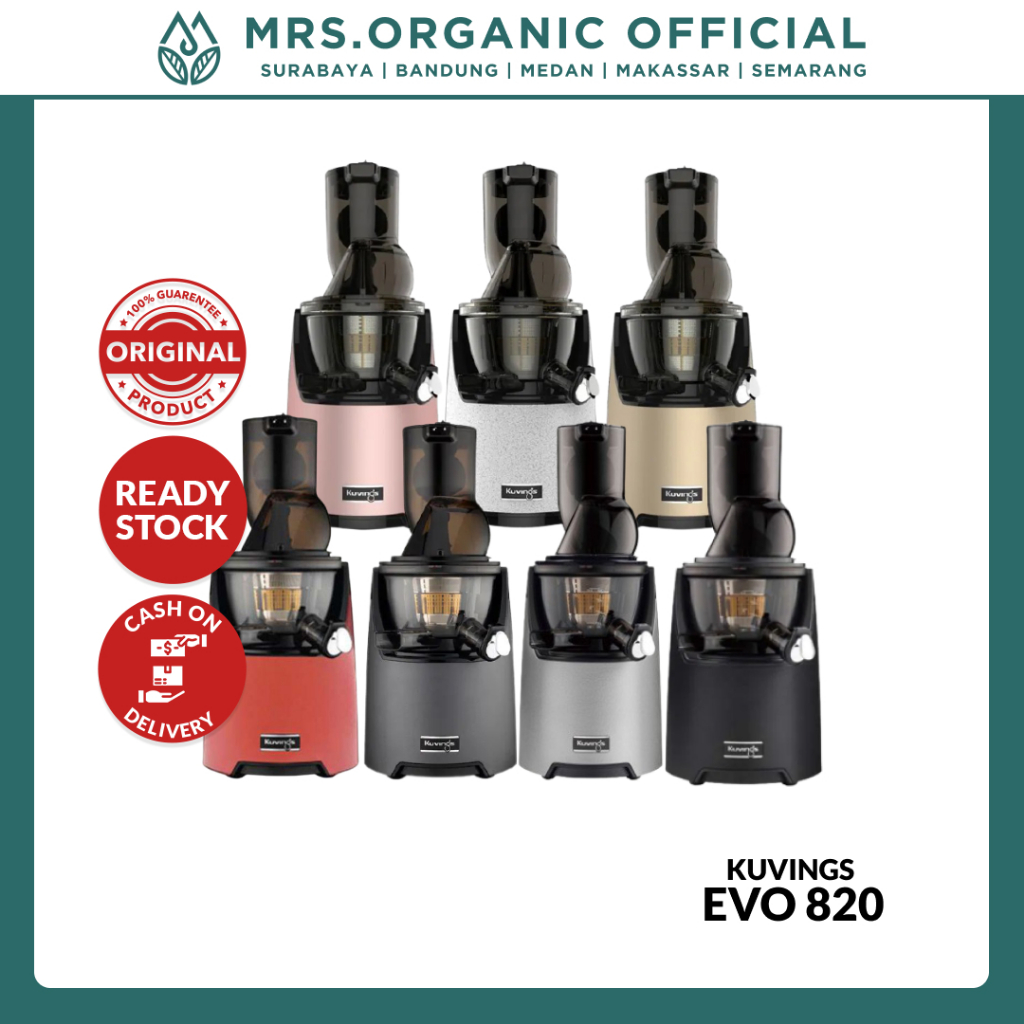 Jual Kuvings Blender Whole Slow Juicer Evo 820 Matt - Blender Slow Juicer Bergaransi Resmi 10 ...