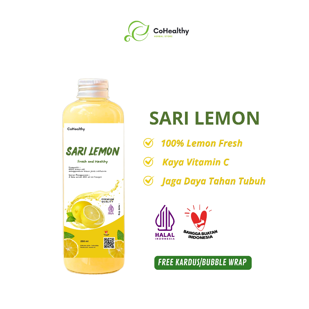 Jual Sari Lemon / Air Lemon Murni / Pure Lemon Juice Detox Cohealthy ...