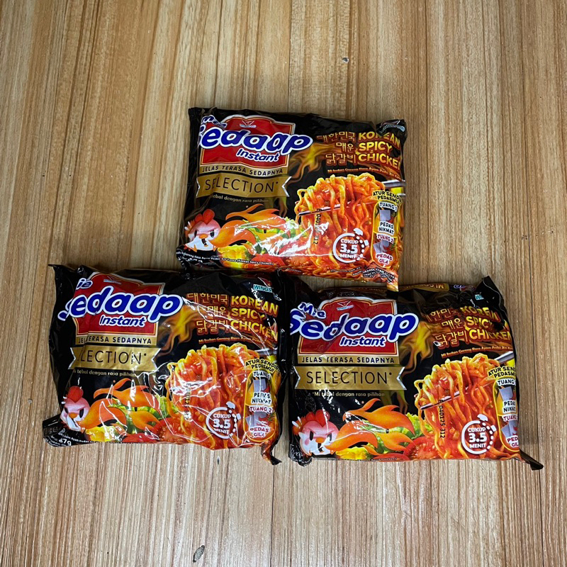 Jual MIE SEDAAP KOREAN SPICY CHICKEN KSC | Shopee Indonesia