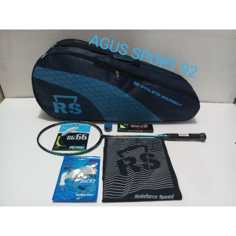 Jual raket badminton rs SUPER POWER 500 original | Shopee Indonesia