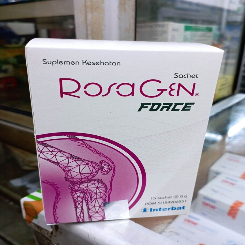 Jual Rosagen Force Sachet Isi 15 Interbat Original Untuk Kesehatan ...