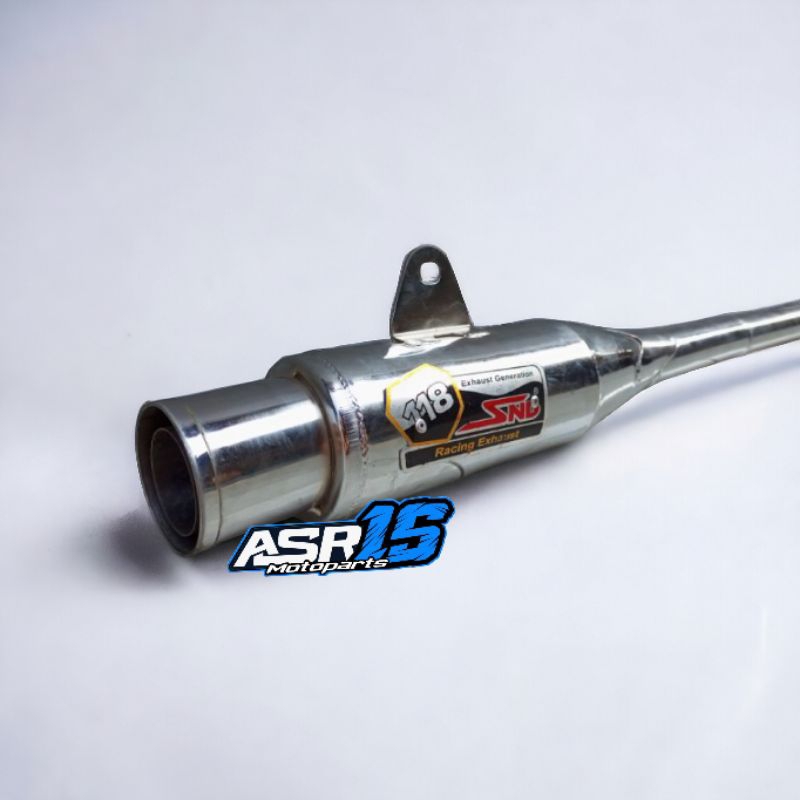 Jual Knalpot Racing SND Drag Road Race Full Croom Motor Bebek Universal ...