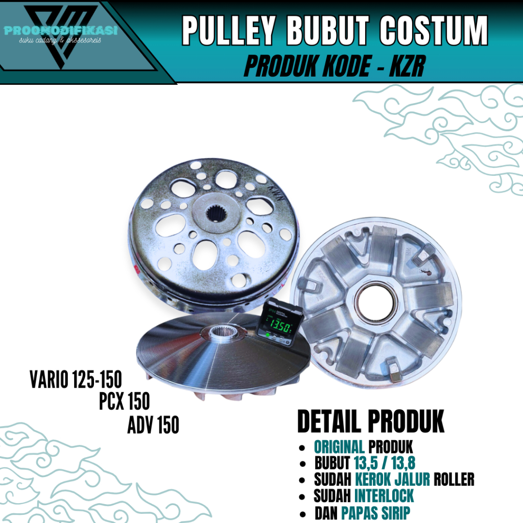 Jual UPGRADE PAKET PULEY CUSTOM VARIO 125 150 PCX150 PCX160 ADV150 ...
