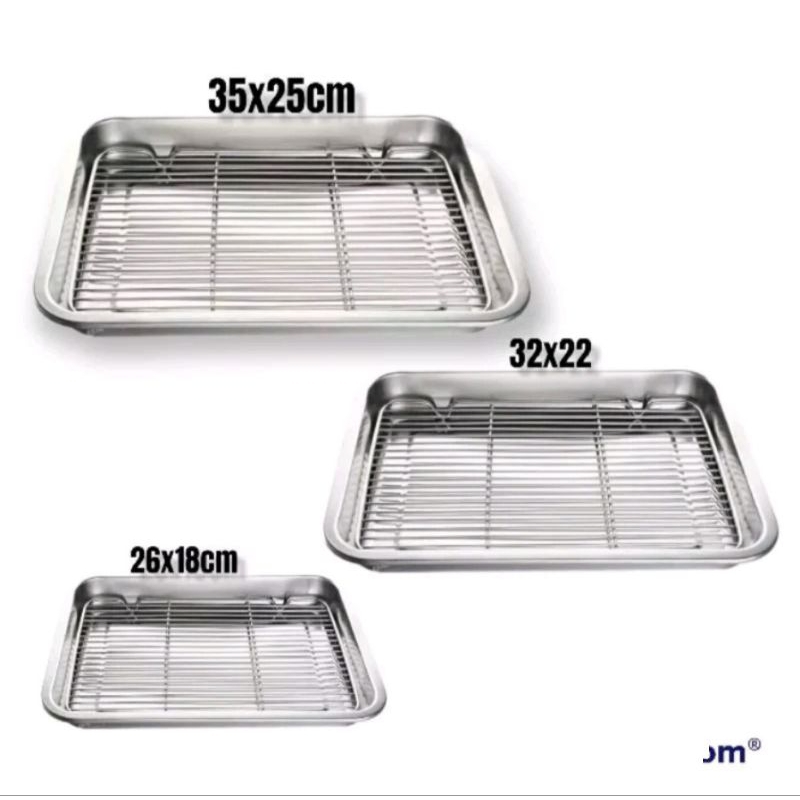 Jual Peniris makanan collingrack dan nampan stanlis | Shopee Indonesia