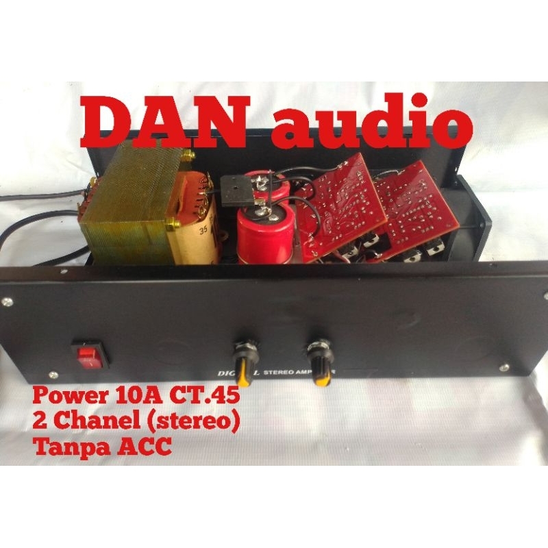 Jual Power 10A CT.45 Tembaga BESAR, 2CH/Stereo. (POWER SAJA) | Shopee ...