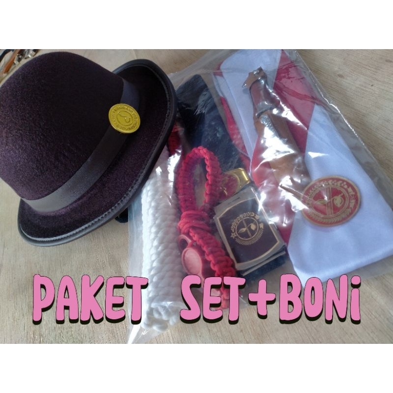 Jual paket set atribut Pramuka SD SMP SMA cewe cowo | Shopee Indonesia