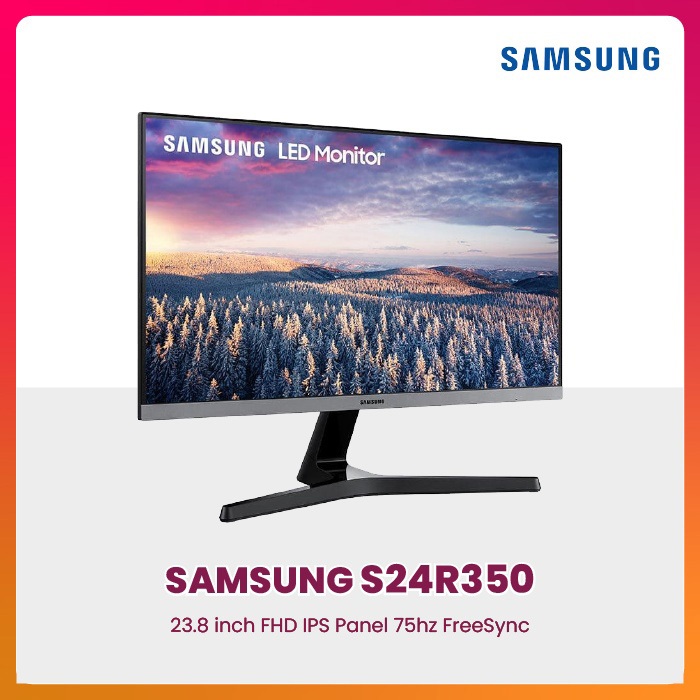 Jual MONITOR SAMSUNG S24R35 LED FULLHD IPS | Shopee Indonesia
